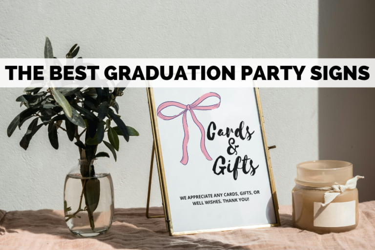 The Best Graduation Party Signs To Decorate Your Party - Ryality