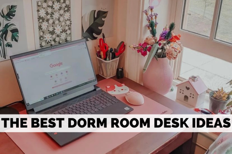 17 Super Cute Dorm Room Desk Ideas That Will Make You Actually Want To ...