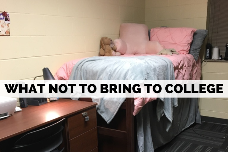 What Not To Bring To College | 15 Things You Really Don't Need In Your ...