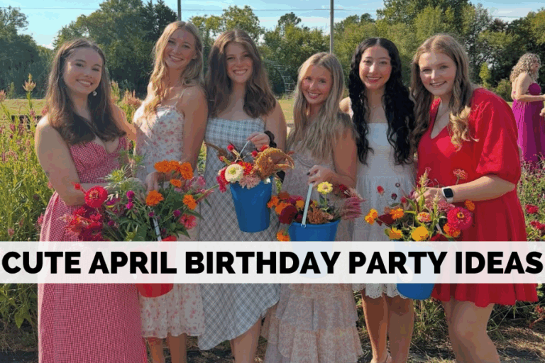 Super Cute & Unique April Birthday Party Ideas To Try This Spring - Ryality